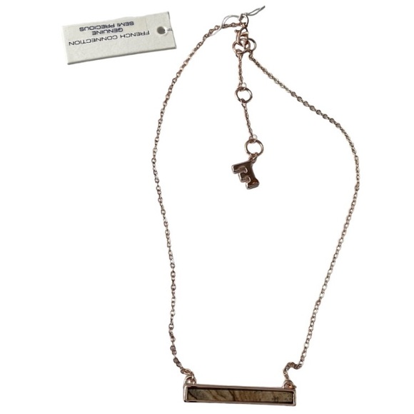 French Connection | Jewelry | French Connection Rose Gold Necklace ...